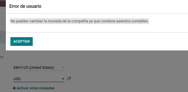 Cambios de divisa en Odoo | Sygel